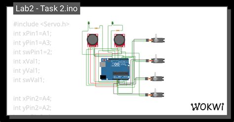 Lab Task Ino Wokwi ESP STM Arduino Simulator