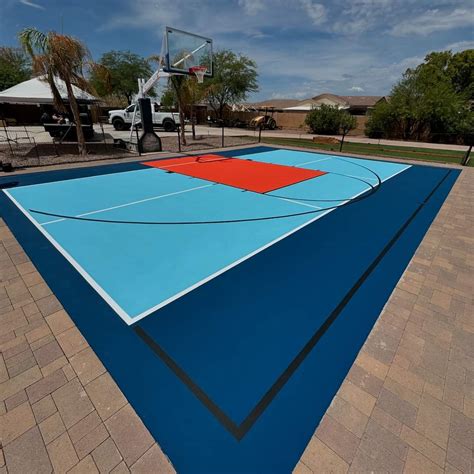 Basketball Court Surfaces Construction And Painting