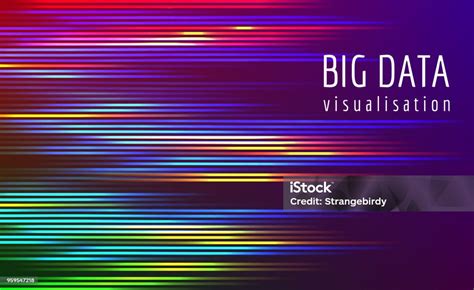 Bigdata Flow Vektor Komplexe Visualisierung Stock Vektor Art Und Mehr Bilder Von Abstrakt