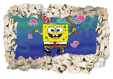 Spongebob Squarepants Coral Decal Krusty Krab Gary Sandy Patrick Squidward 7