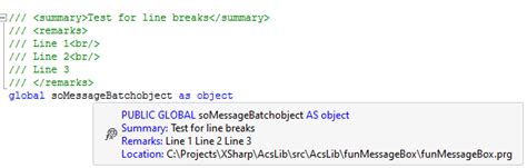 Line Breaks In Xml Comments Using Are Ignored · Issue 858 · X Sharpxsharppublic · Github