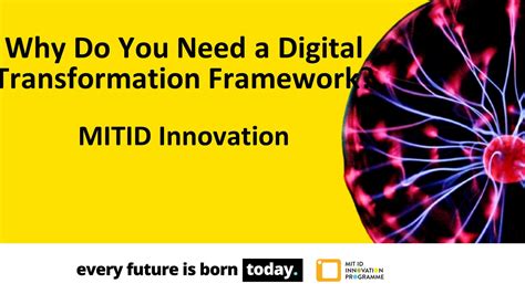 Digital Transformation Framework Mit Id Innovation Presentation Free To Download