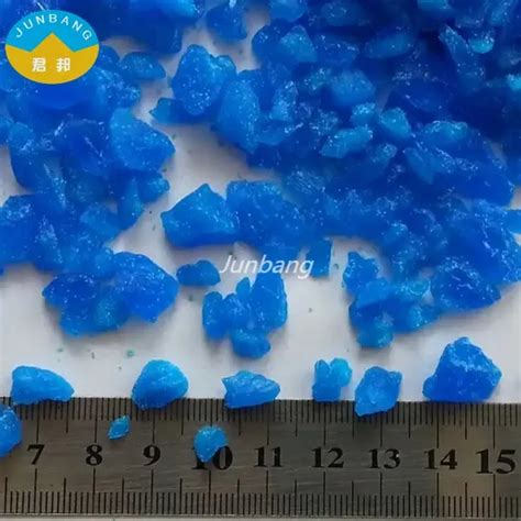 Industrial Grade Ore Flotation Process Mineral Process Copper Sulfate 98 Cuso4 Ore Flotation