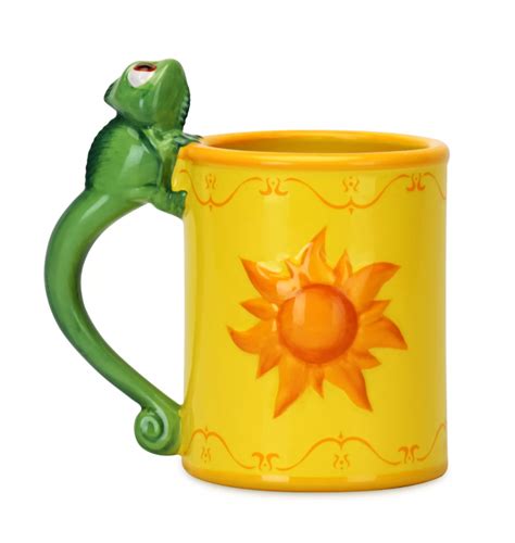 Disney Parks Tangled Rapunzel Pascal Handle Mug New I Love Characters