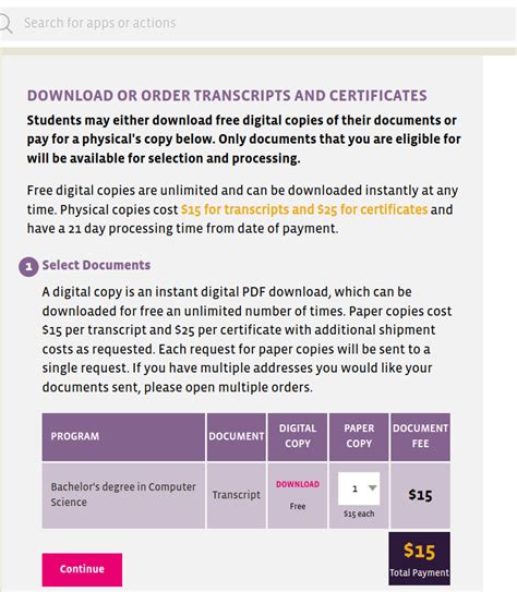 Official Electronic Transcript Waiting Period R Uopeople
