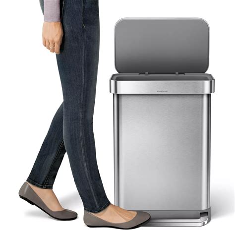 Simplehuman Step Can With Liner Pocket 55 L Sur La Table