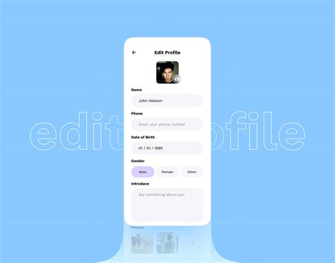 Dating App Mobile Ui Behance