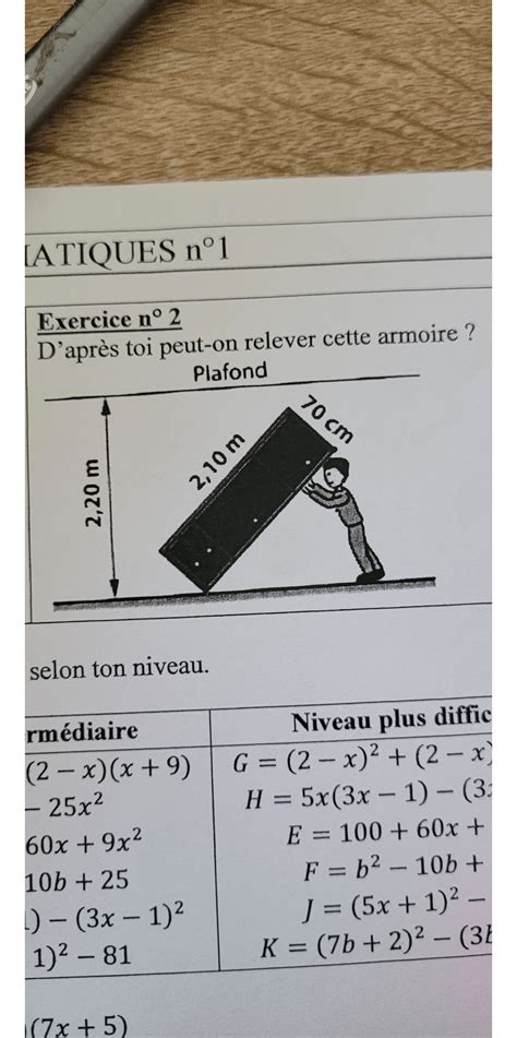 Problème Mathématique Seconde R Test