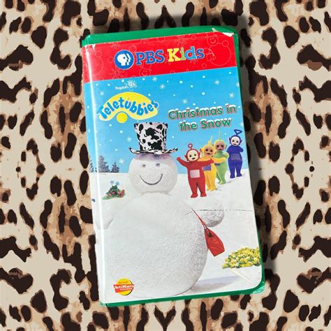 Teletubbies Christmas Vhs 2 Vhs Tape Set Teletubbies Merry Christmas