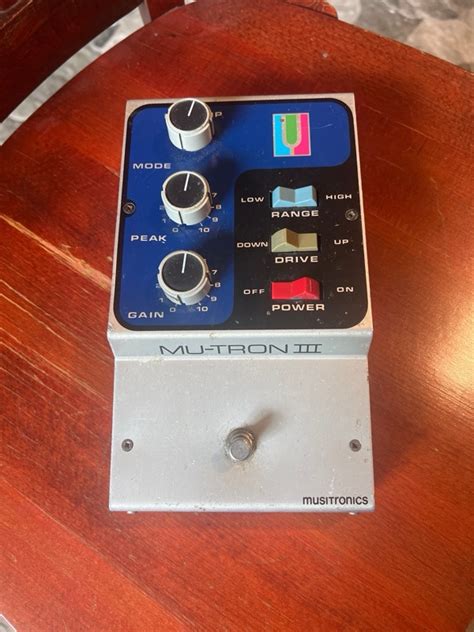 Musitronics Mu Tron Iii 1970s Marigold