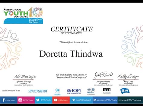 Dorretta Thindwa On Linkedin Iyc Sustainability Youth