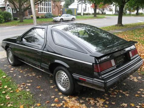 1984 Chrysler Laser Xe Turbo One Owner 24k Original Miles For Sale