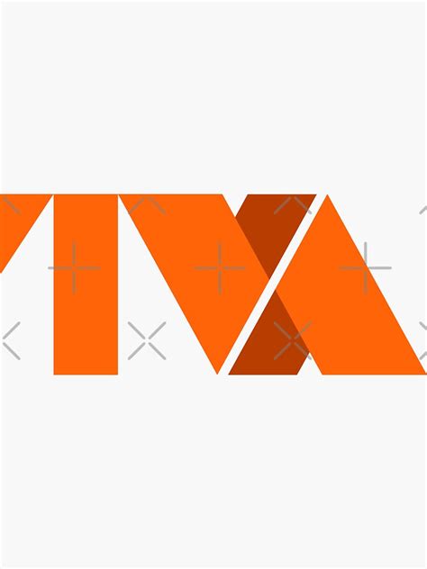 Tva Logo Sticker For Sale By Orakart Redbubble
