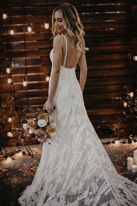 Thin Strap Wedding Dress 60 Photos