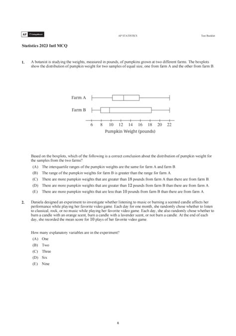 Official Ap Satistics 2023 Us Version Full Exam Ap Test With Mcq And Allsatpapers