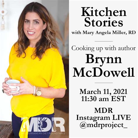 Kitchen Stories A Conversation With Brynn Mcdowell