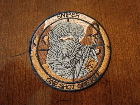 Vintage Sniper One Shot One Kill Patch Gem