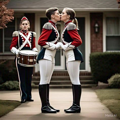 Majorettes On The Drum Roll Kiss By Raideractual On Deviantart