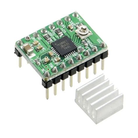 Reprap Stepper Driver Pololu A4988 Stepper Motor Driver Module With Aluminum Heat Sink For Ramps