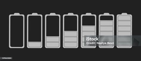 방전 및 완전히 충전 된 배터리 스마트 폰 벡터 그림입니다 0명에 대한 스톡 벡터 아트 및 기타 이미지 0명 가득 찬 개체 그룹 Istock