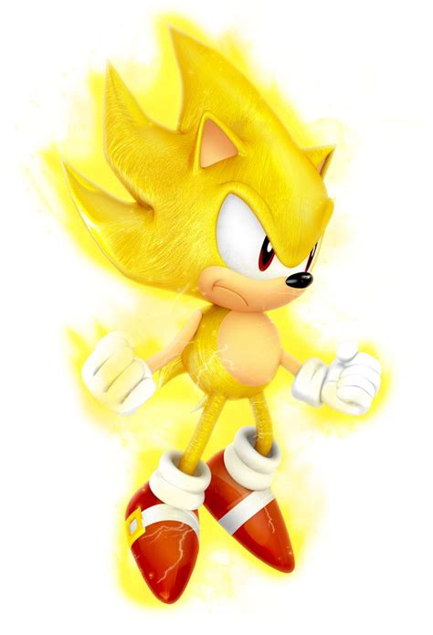 Super Sonic Render By Kamtheman56 On Deviantart