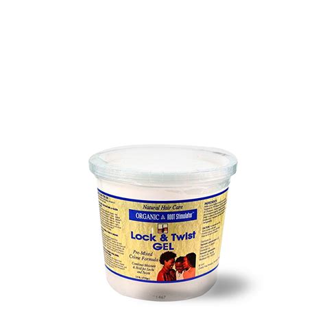 Ors Alcohol Free Natural Hold Hair Lock And Twist Gel 560 Oz