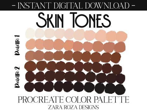 Exploring The Skin Colors Color Palette A Global Guide To Diversity
