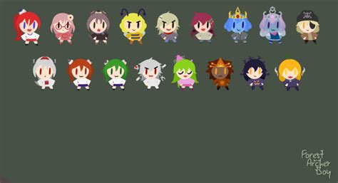 Turning And Animating Every Terraria Boss Into The Helltaker Chibi Style Wip Helltaker Chibi