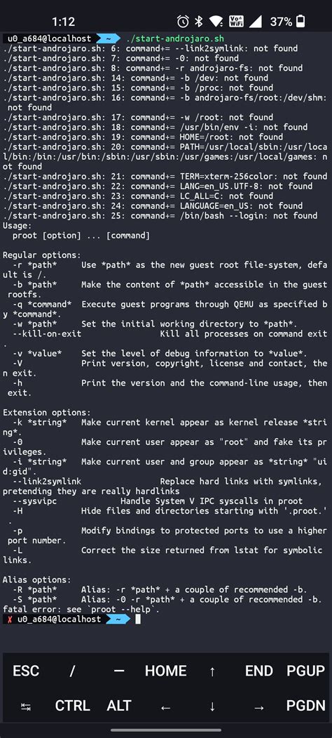 unable to install modded manjaro os · issue 152 · andronixapp