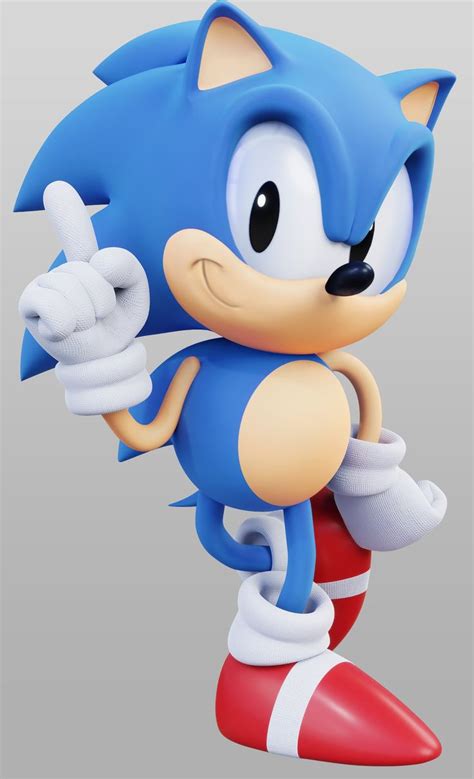 Sonic Finger Wag 