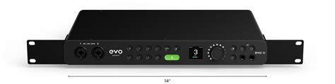 Audient Evo 16 24in 24out Audio Interface Sound Thinks