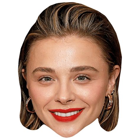 Chloë Grace Moretz Lipstick Mask Celebrity Cutouts