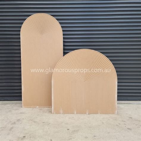 Narrow Ripple Arch Custom Colour Glamorous Props