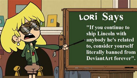 Lori Says 1 Loudcest By Jgodzilla1212 On Deviantart