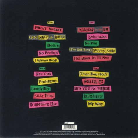 Пластинка Original Recordings Sex Pistols Купить Original Recordings