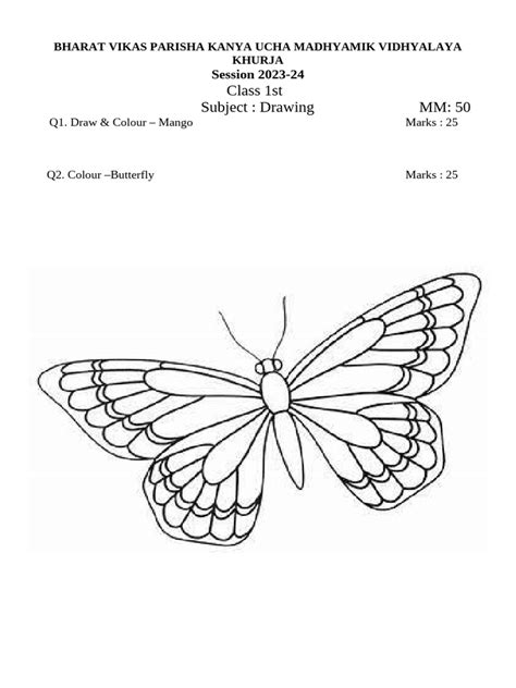 Class 1st Drawing Annual Pdf