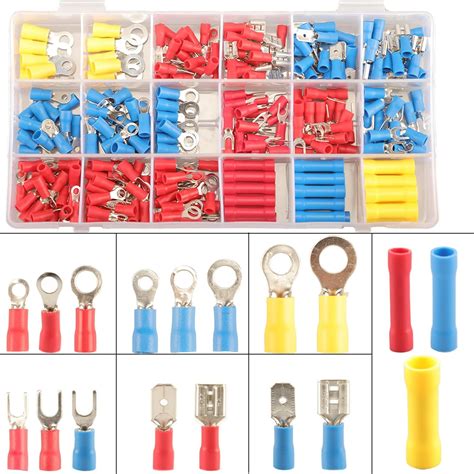 Thonzer 280pcs Crimp Connectors 2 8mm 4 8mm 6 3mm Male And Female