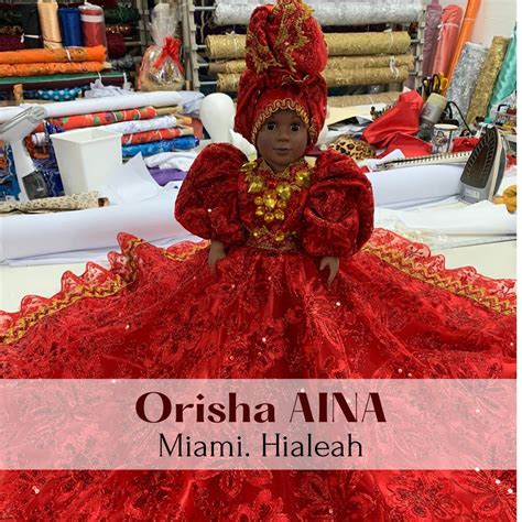Aina Doll 18 Muñeca Para Aina Santeria Spiritual Doll Religion