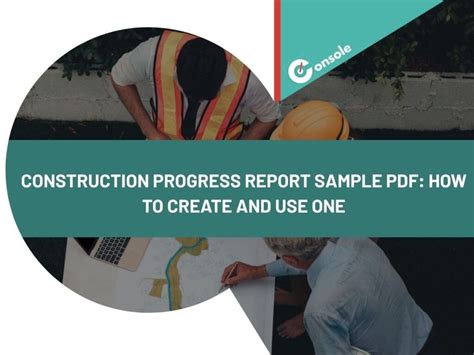 Construction Progress Report Sample Pdf How To Create And Use One