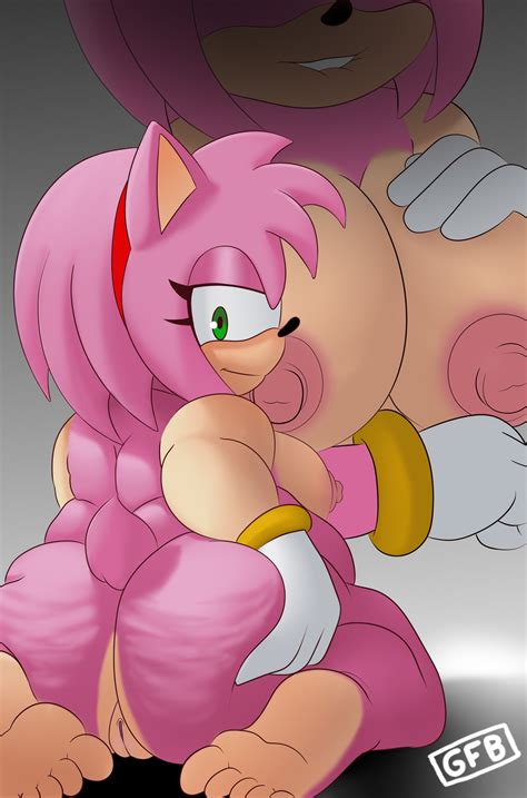 Rule 34 1girls Amy Rose Biting Lip Breasts Cellulite Fat Fat Ass