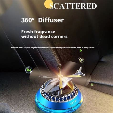 Car Air Diffuser Helicopter Type Automatic Rotation Of Intelligent