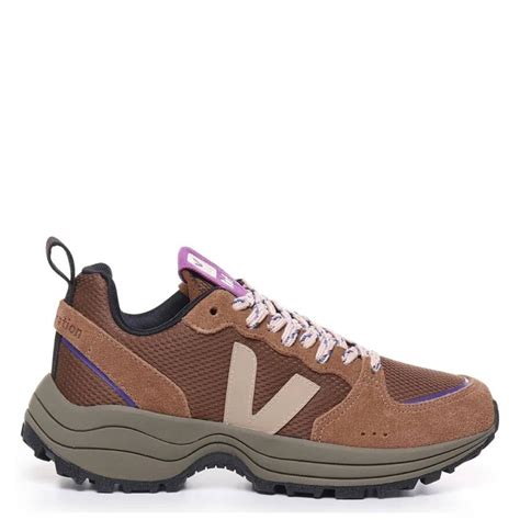 Veja Reformation Walnut Venturi Mesh Sneakers In Brown Modesens