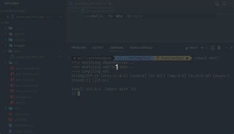 Eel Embedded Erlang Template Renderer Wip Libraries Erlang Programming Language Forum