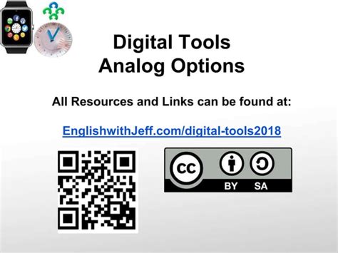 Digital Tools Analog Options Pptx