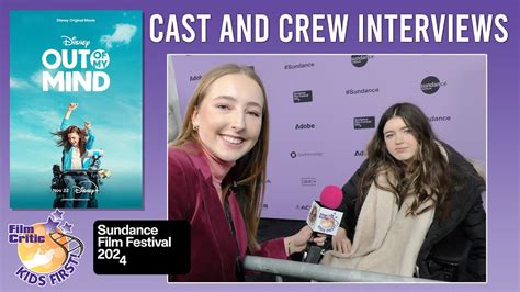 Get The Inside Scoop From Out Of My Mind Cast And Crew In Katherine S