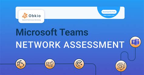 microsoft teams network assessment template obkio