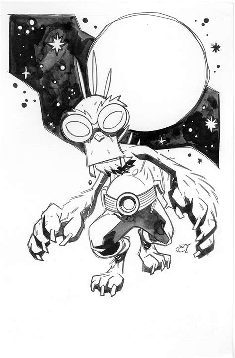 Choopie Sketch Bw Craig Rousseau