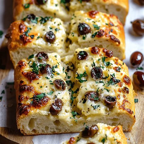 Irresistible Olive Cheese Bread For Cozy Nights In