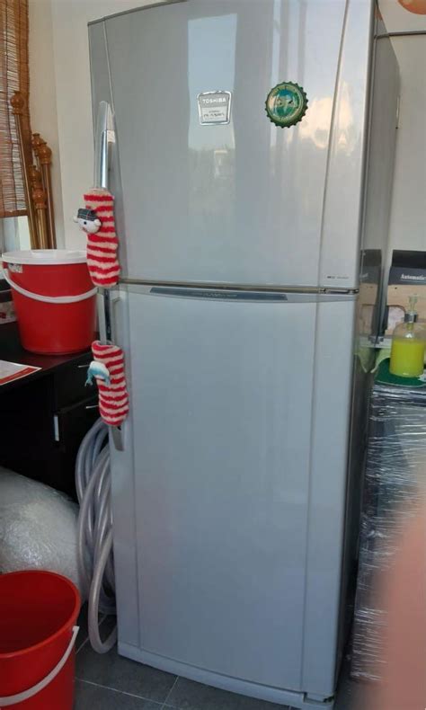 Toshiba hybrid plasma fridge, TV & Home Appliances, Kitchen Appliances ...