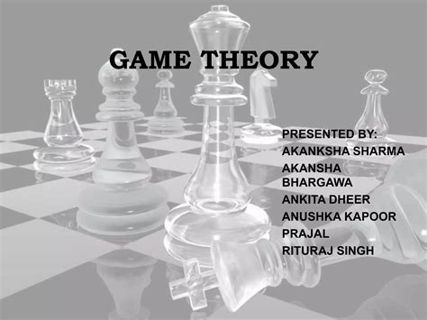 game theory ppt pptx